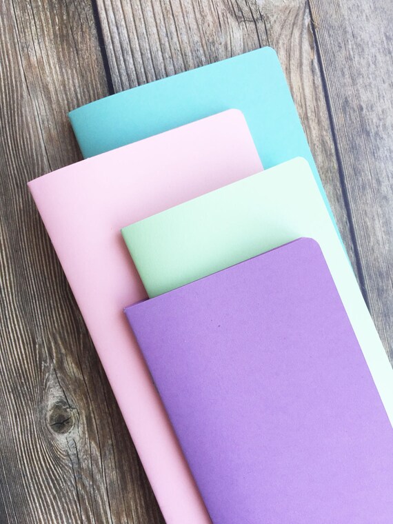 Pastel on Pastel Traveler's Notebook Insert Bundle