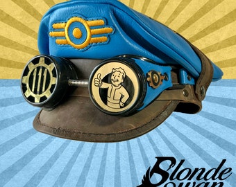 Leather Suede Fez Hat