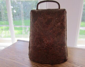 Antique cow bell | Etsy