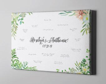 Signature canvas | Etsy