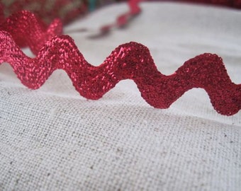 Red rick rack | Etsy