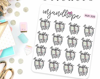 Study stickers | Etsy