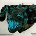 Deathclaw Mounted Creature Head Resin kit Fallout 4