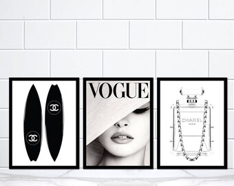 Coco chanel poster | Etsy