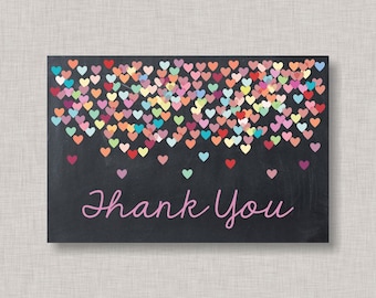 Valentine thank you | Etsy