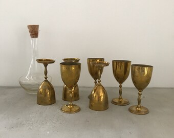 Gold goblets | Etsy