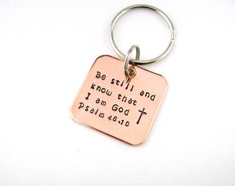 Bible verse keychain | Etsy