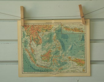 Treasure Map Of The Southeast Limited Edition 16 x