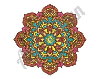 Mandala embroidery | Etsy