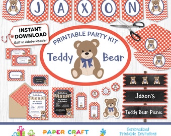 Teddy bear picnic | Etsy