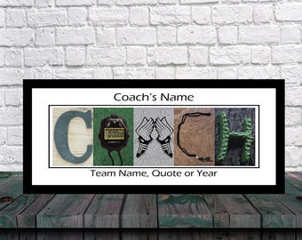 Golf Coach Gift Golf Coach Team Gift Golf Coach Print Gift