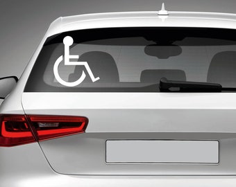 Handicap decal | Etsy