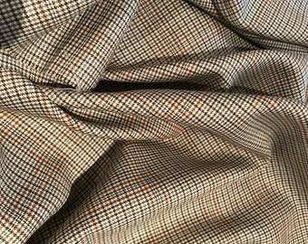 Worsted wool fabric | Etsy