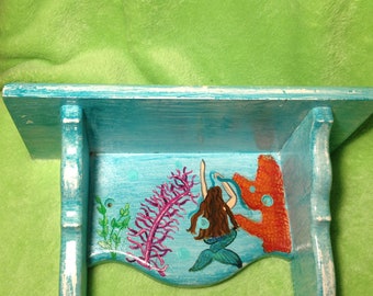 Mermaid shelf | Etsy
