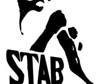 Ghostface sticker | Etsy