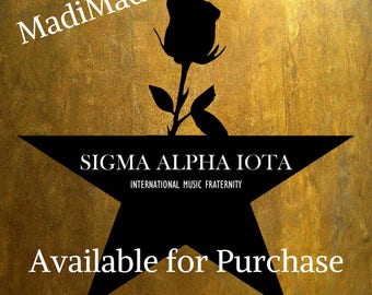 Sigma alpha iota | Etsy