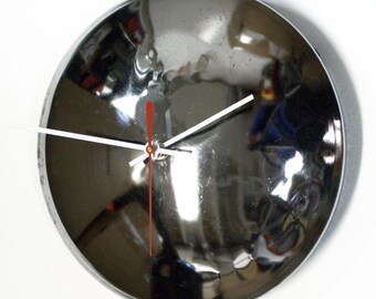 Hub cap clock | Etsy