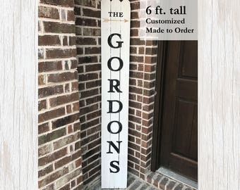 Vertical wood signs | Etsy