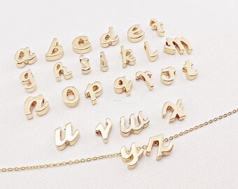 Alphabet charms | Etsy