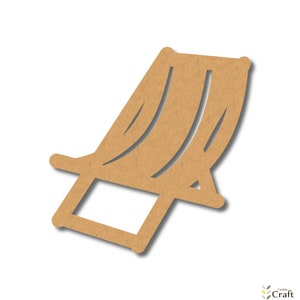 Beach chair art | Etsy