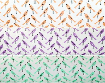 Bird fabric | Etsy