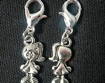 Childrens Drawing Charm Made by Your Childrens Drawing