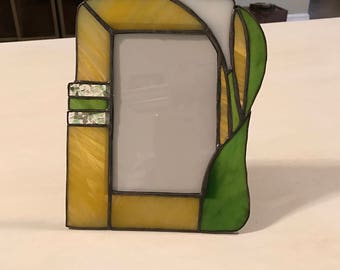 Stained glass frame | Etsy