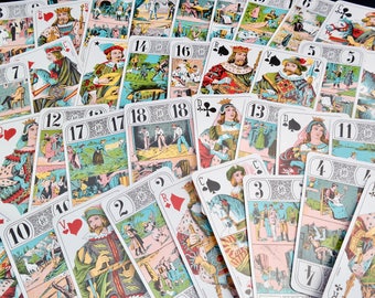 French tarot cards | Etsy