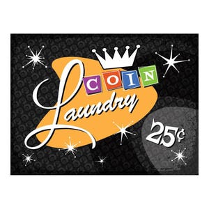 Laundromat sign | Etsy