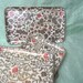 Matching vintage fabric and wallpaper by Greeff / Blue pink