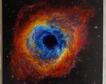 Nebula painting | Etsy