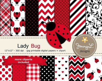 50% OFF Panda Girl Digital Papers and Clipart Panda Bear