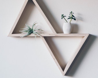 Triangle shelf | Etsy