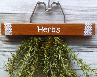 Herb drying rack | Etsy
