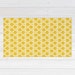 Honeycomb Pattern Area Rug Mustard Yellow Rug Geometric Area