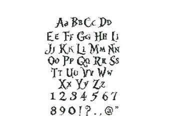 Cross stitch font | Etsy