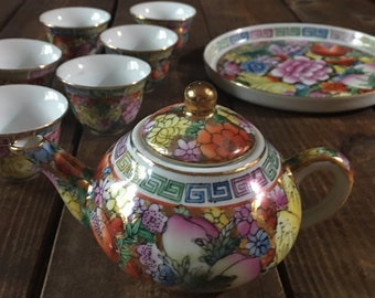 Chinese tea set | Etsy