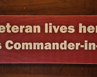 Commander in chief | Etsy