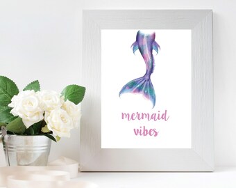 Mermaid quotes | Etsy