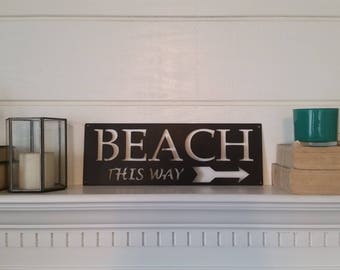 This way sign | Etsy