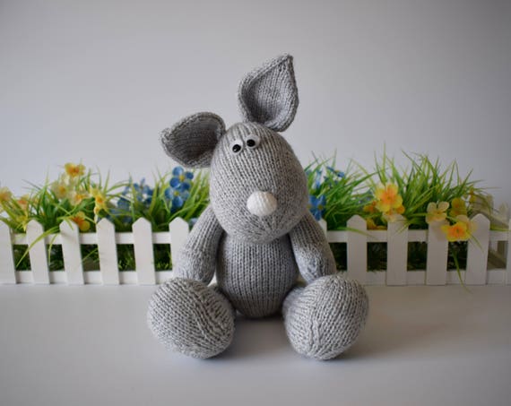 Henry Rabbit toy knitting patterns