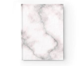 Personalized marble notebook Monogram Notebook lined Marble