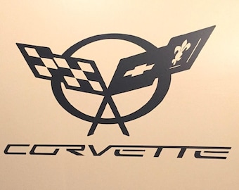Corvette wall art | Etsy