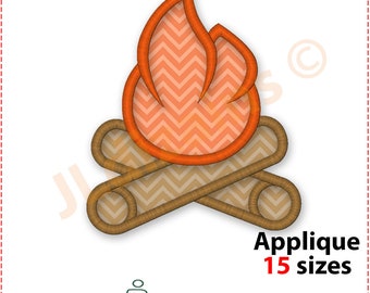 Fire applique | Etsy