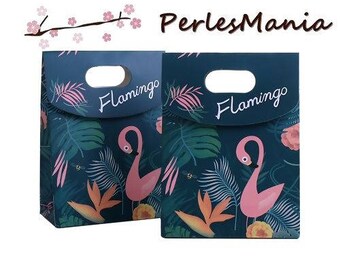 Pink Flamingo Paper Bag Puppet Printable PDF Kid's