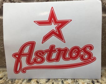 Astros decal | Etsy
