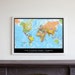 Personalized World Map Travel map gift push pin map