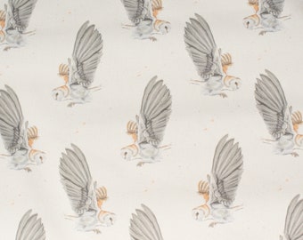 Owl fabric | Etsy