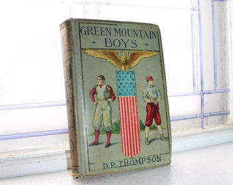 1777 American Revolution Flag Green Mountain Boys Flag