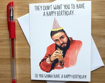 Friday Birthday Card 90s Pop Culture Hip Hop Birthday Card